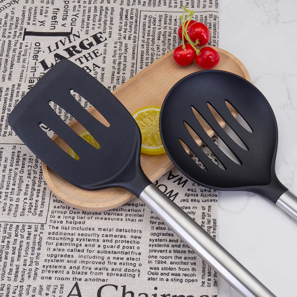 Home Use 6pcs Cooking Utensils Kitchen Accessories Stainless Steel ...