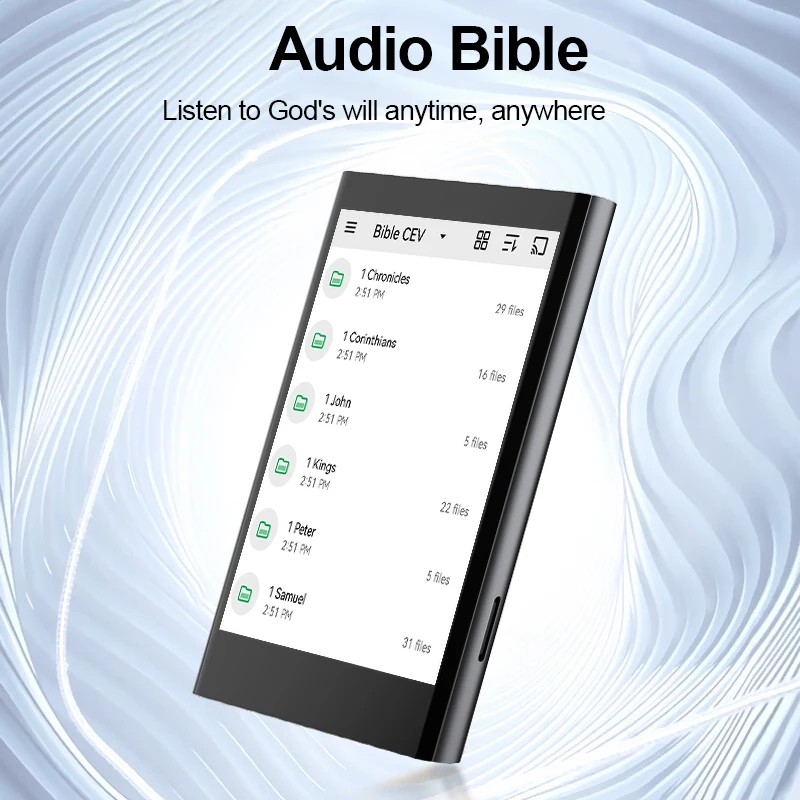 HBNKH Bible Player - Audio and E-Book Bible Mp3 Player