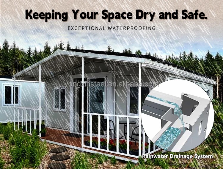 Customized Comfort Luxury Mobile Home Prefab Rooms Expandable Container ...