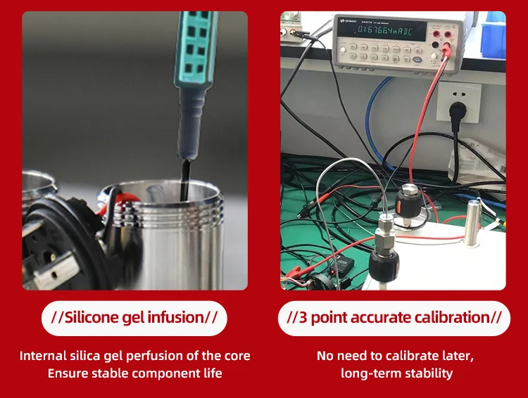 IP67 Gas Vacuum Fuel Rail Pipe Ceramic Capacitive Pressure Sensor 0-5v ...