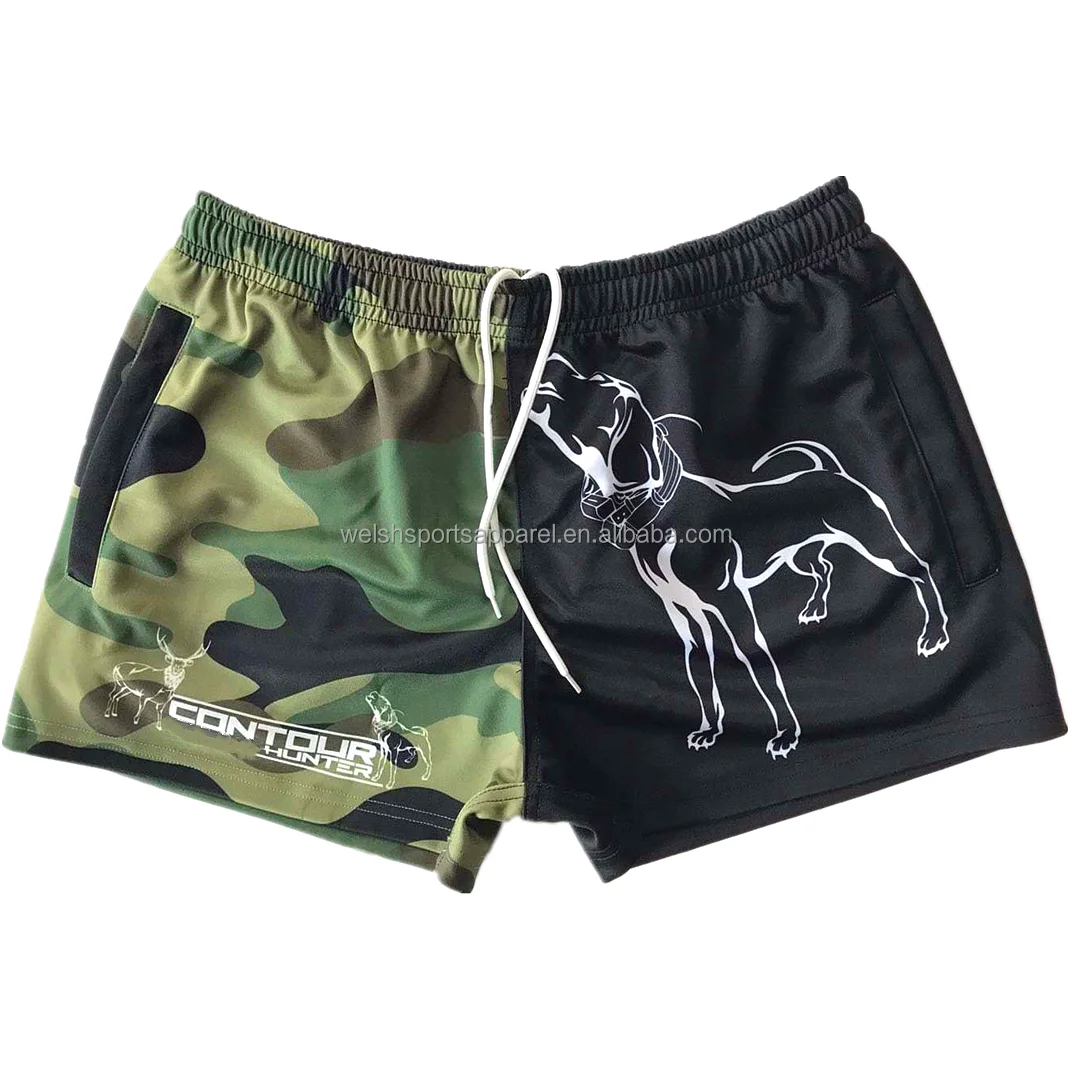 Shop High Quality, Customizable Rugby Shorts with Deep Pockets