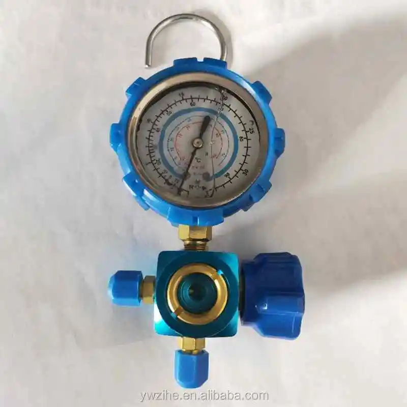 R410a R22 R134a Refrigerant High/low Pressure Gauge 1/4 Auto Car Air ...