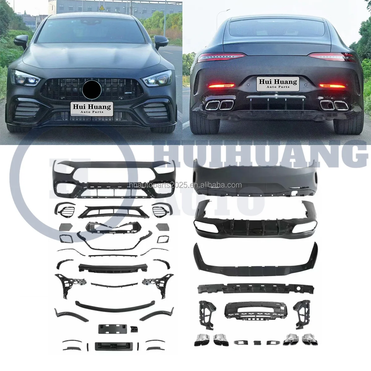 Automotive Facelift Bumpers Body Kit for Mercedes Benz GT43 GT50 GT53 ...