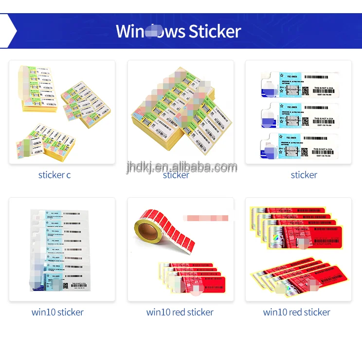 Ms Office 2019 Professional Plus Bind Keycard Sticker Online Activation ...