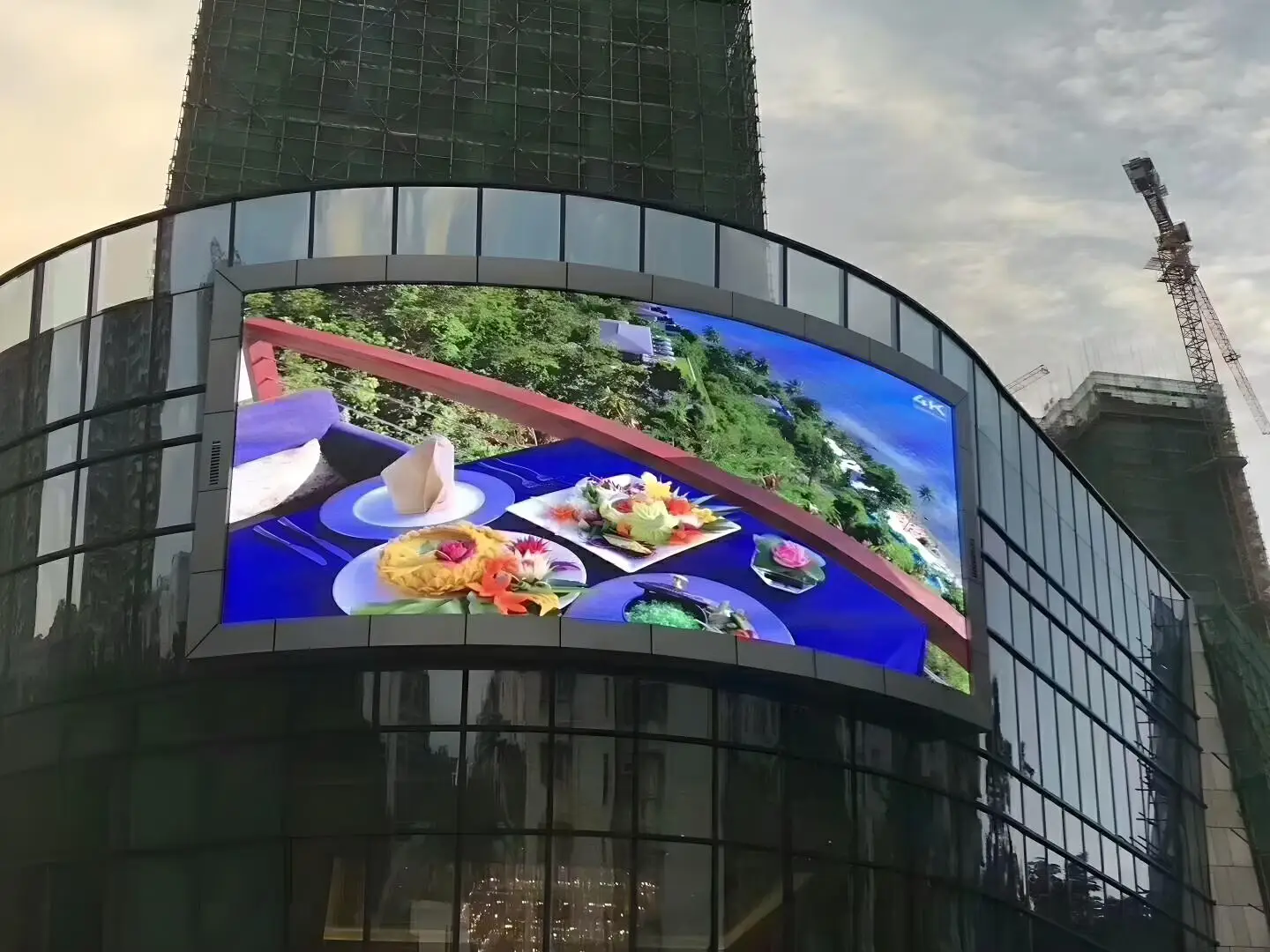 Ip65 Outdoor Fixed Led Display Billboard Sign Board Signage Full Color ...