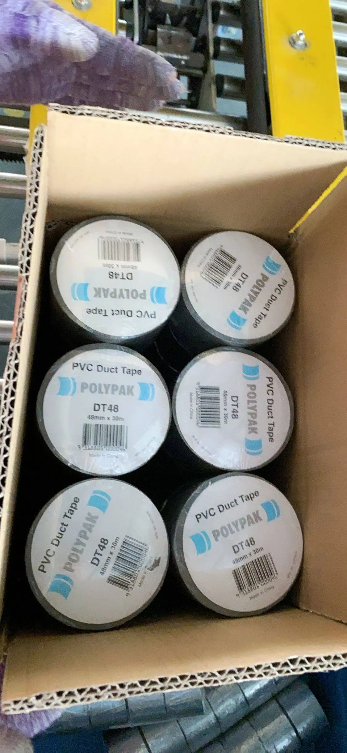 Wholesale Silver Color Repair Pipe Wrap Pvc Wrapping 50mm Tube Duct ...