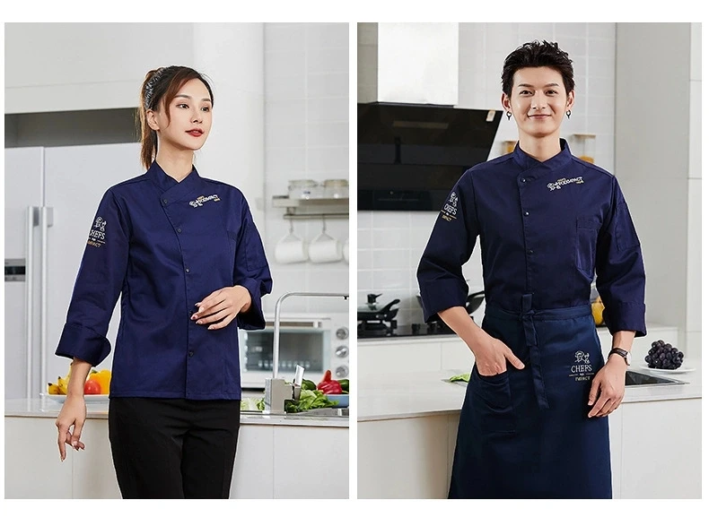 OEM Chef Uniforms - Customized Logo Printing for Hospitality