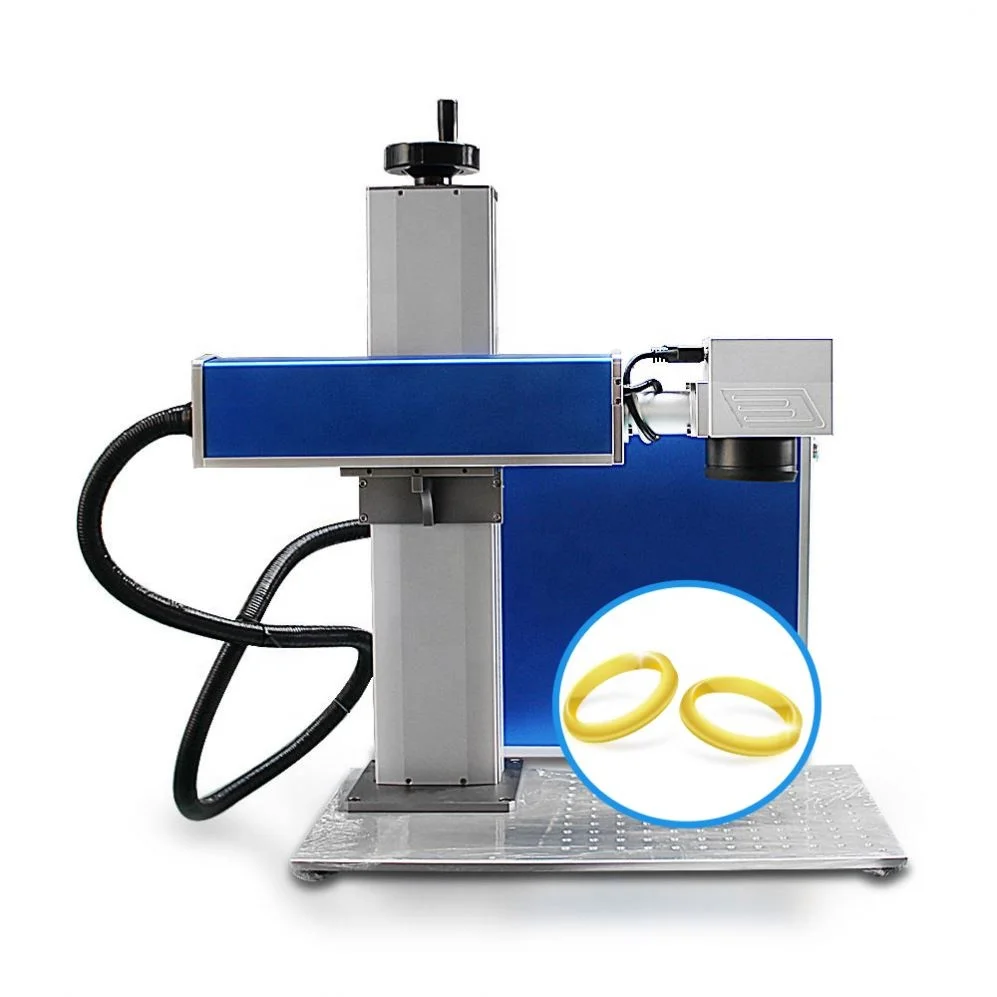 Handheld 40w 3d Credit Card Fiber Laser Ring Metal Engraving Machine A3 ...