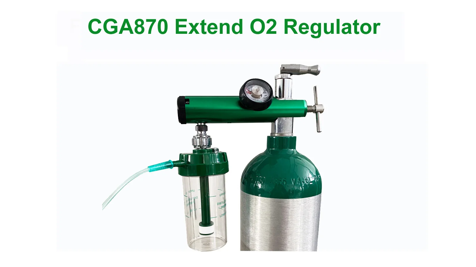 Cga 870 Medical Oxygen Pressure Regulator For Pin Index Oxygen Cylinder ...
