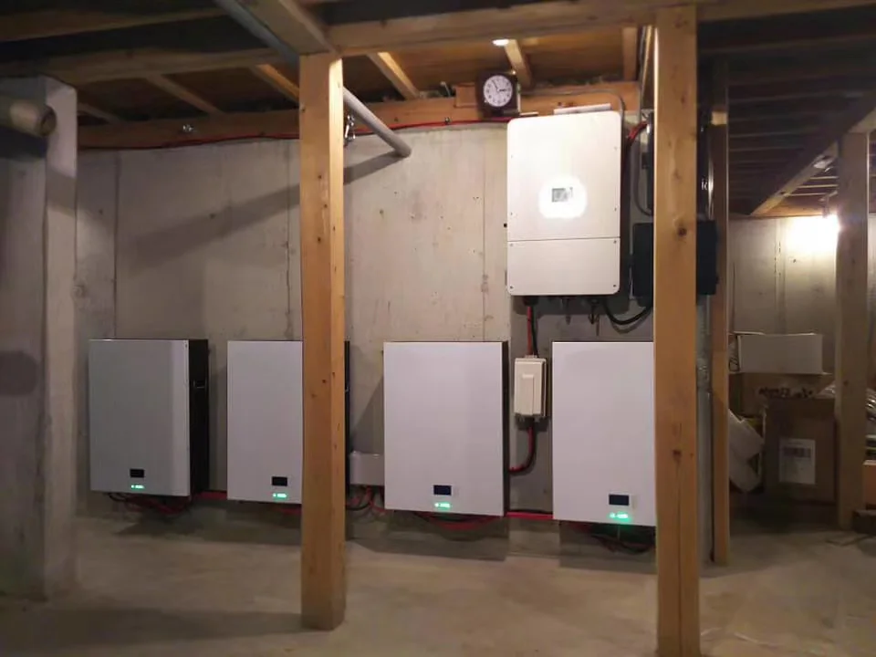 48v Powerwall Lithium Battery 5kw 10kw Bms System Off Grid Solar Energy ...