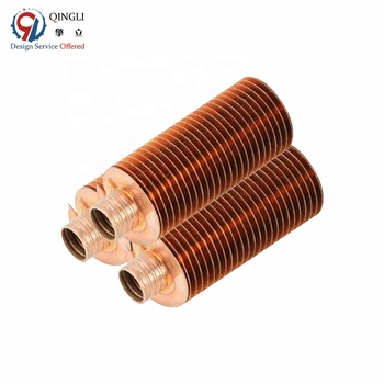 Customized Water Evaporator Intercooler Core Stainless Steel Fin Tube ...