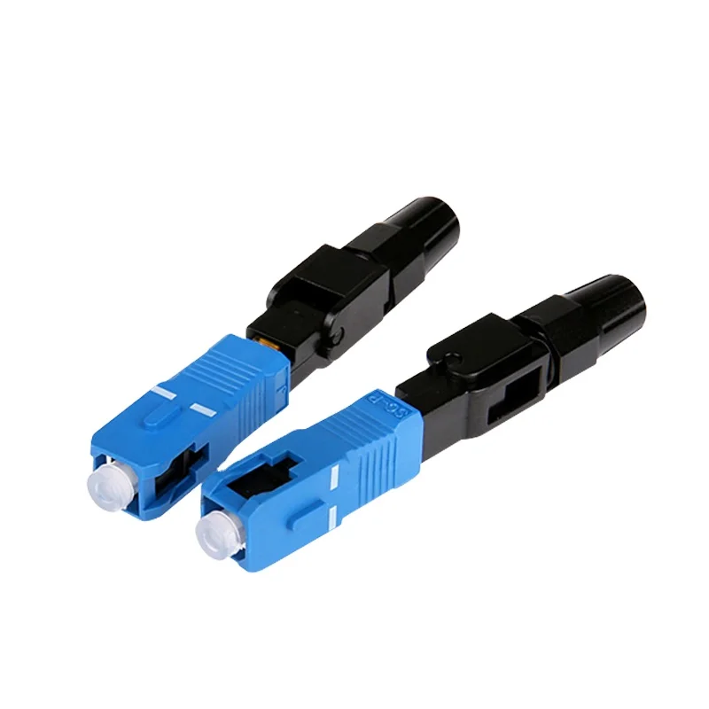 Sc/apc Upc Ftth Optical Fiber Fast Connector/conector - Buy Fiber Fast ...