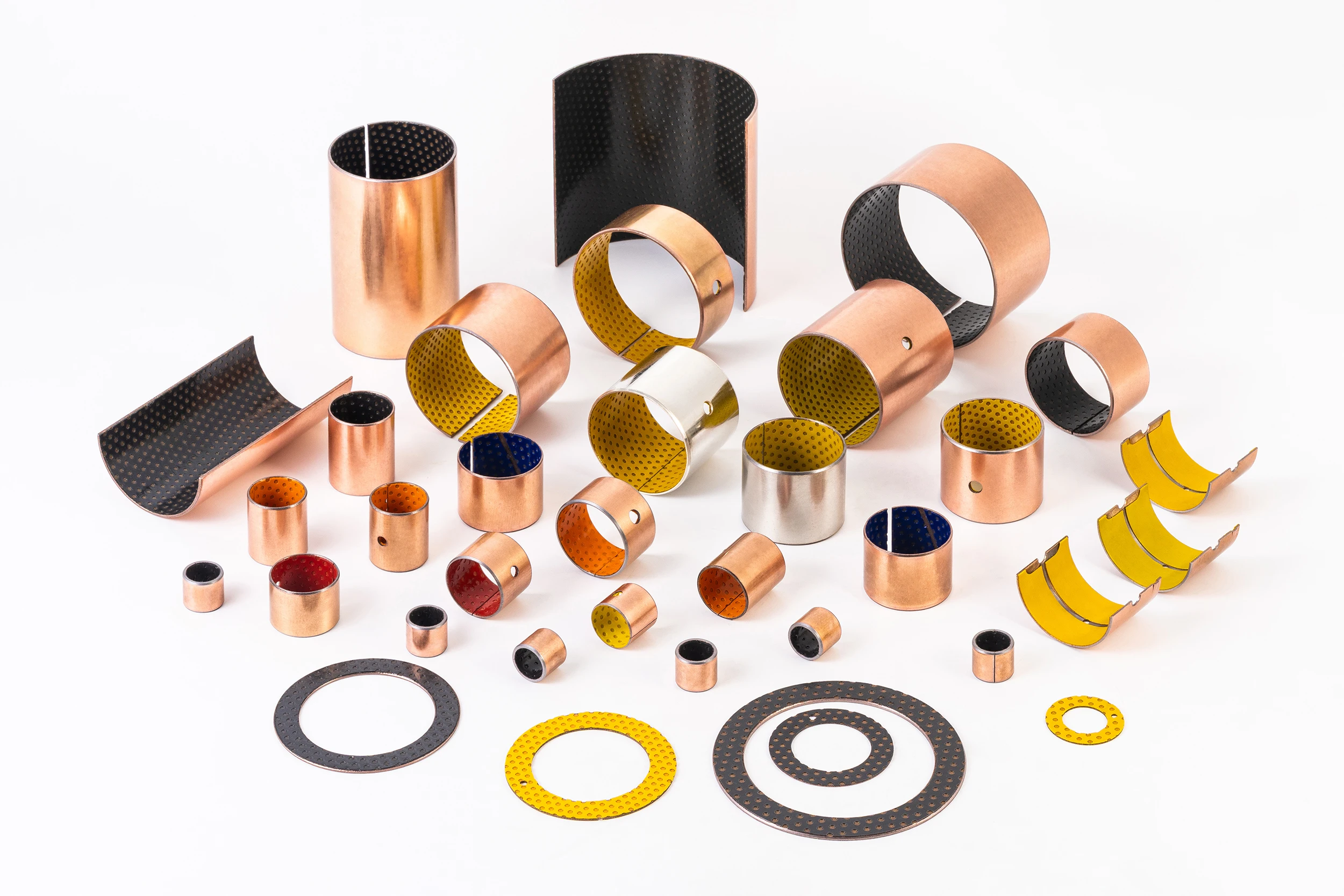 Bronze POM Composite Sliding Bushing for Oil Cylinder Precision P2 30mm ...