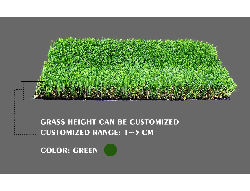 Custom Quality Uv-resistant Green Artificial Turf Carpet Lightweight Plastic Grass For Lawn ...
