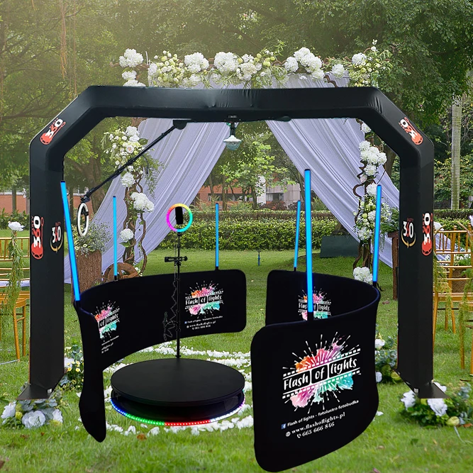 Fast Delivery Birthday Party 360 Photo Booth Room For Wedding Party ...