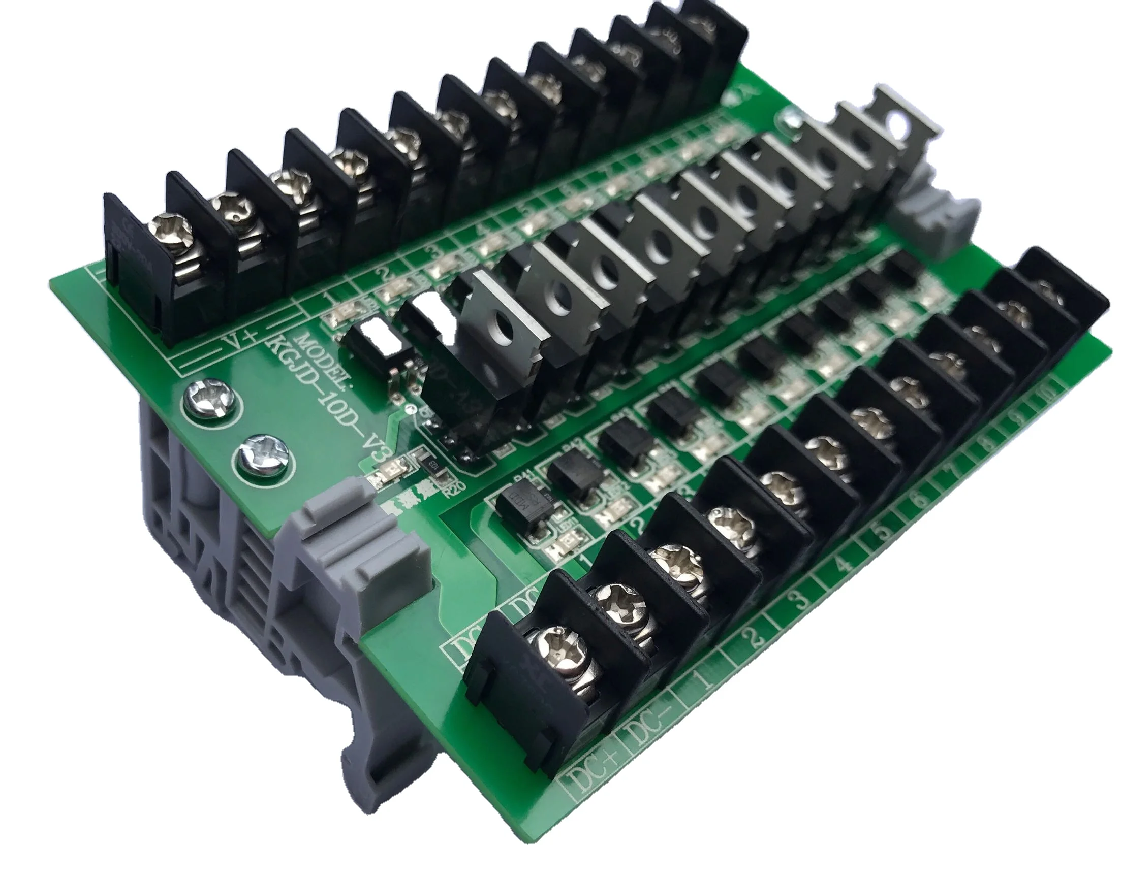 8 Channel Transistor Plc Output Board Kgjd Optocoupler Isolation 10 ...