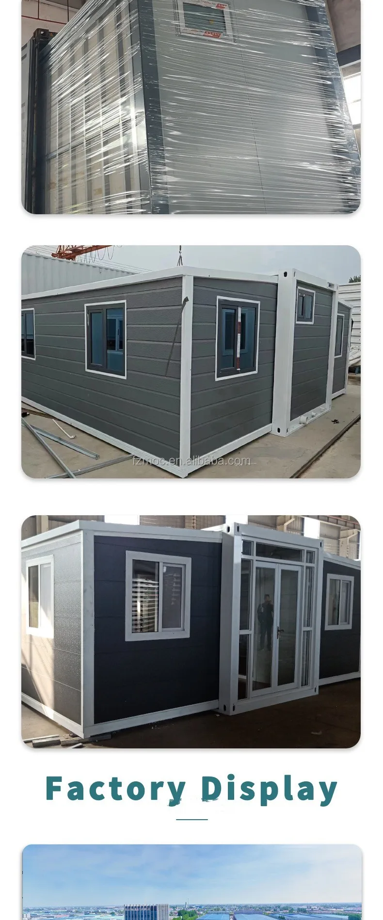 20ft Granny Flat Luxury Expandable Container House 40 Foot Container ...