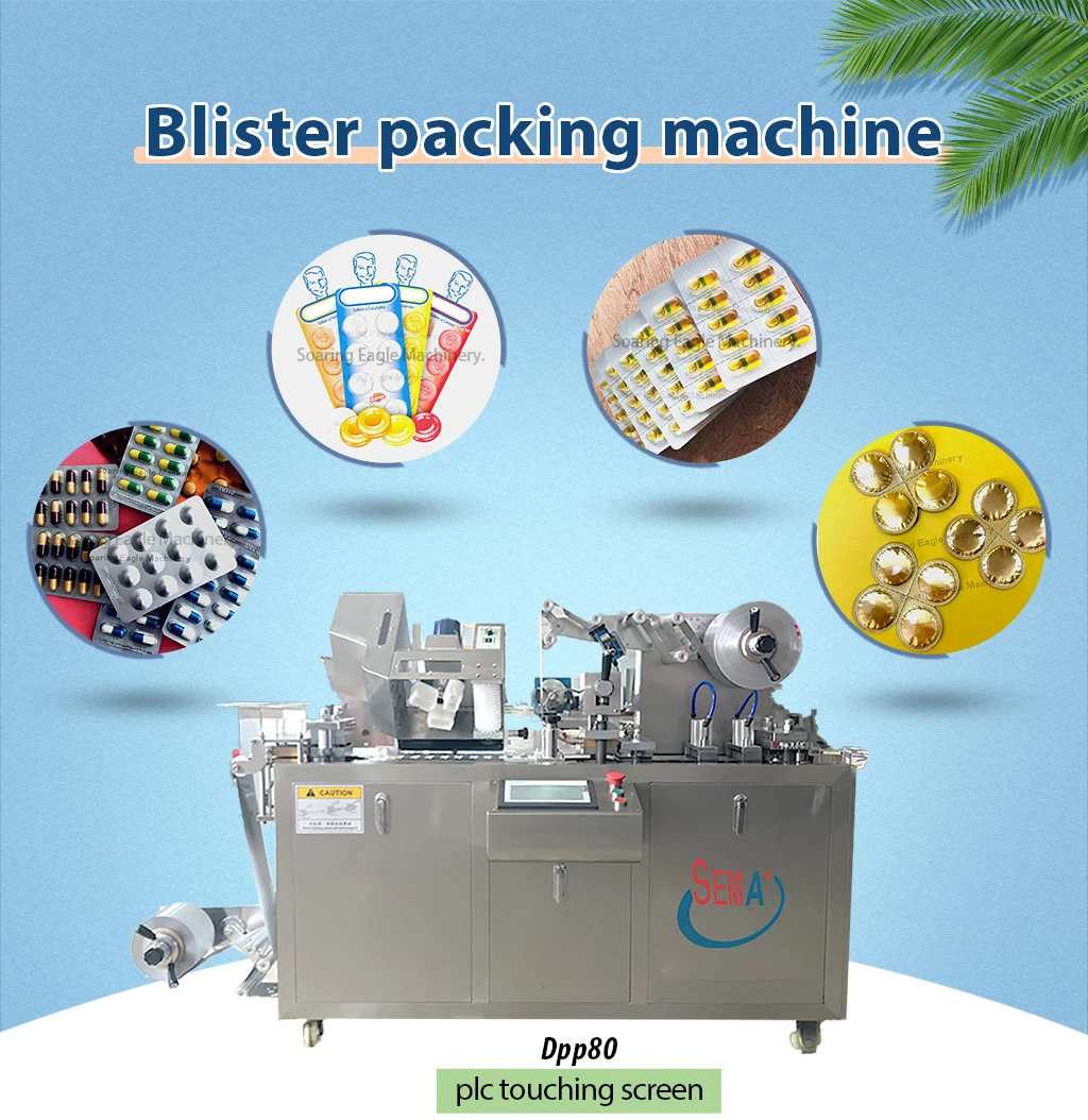 Automatic Mini Blister Pack Chewing Gum Pharm Tablet Capsule Candy Pill ...