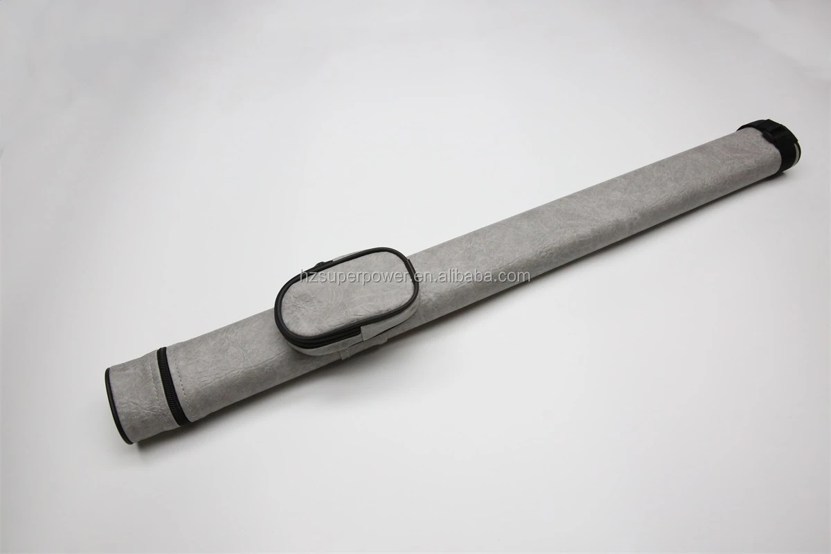 2023 Factory Cheap Price Durable 1/2 Style Pu Leather Billiard Pool Cue ...