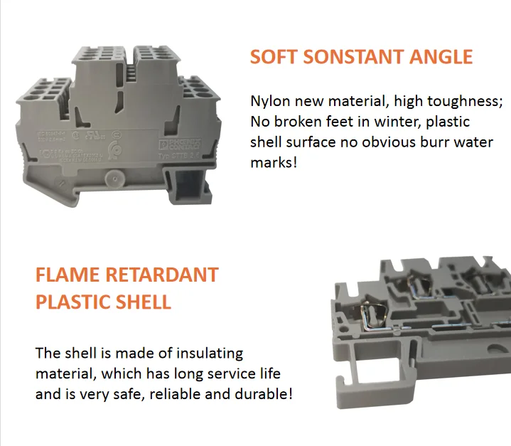 3031270 Phoenix Contact STTB 2.5 Spring Double Layer Terminal Block Din ...