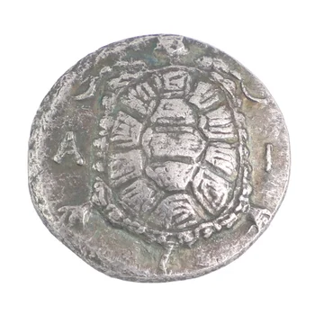 Ancient Roman Greek Silver Coin Turtle Coin Tortoise Greek Stater Coin ...