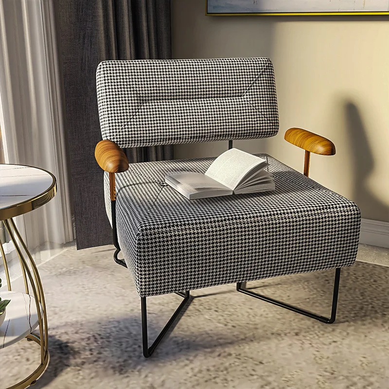 Modern Simple Single Sofa Lazy Snail Chair Living Room Nordic Leisure ...