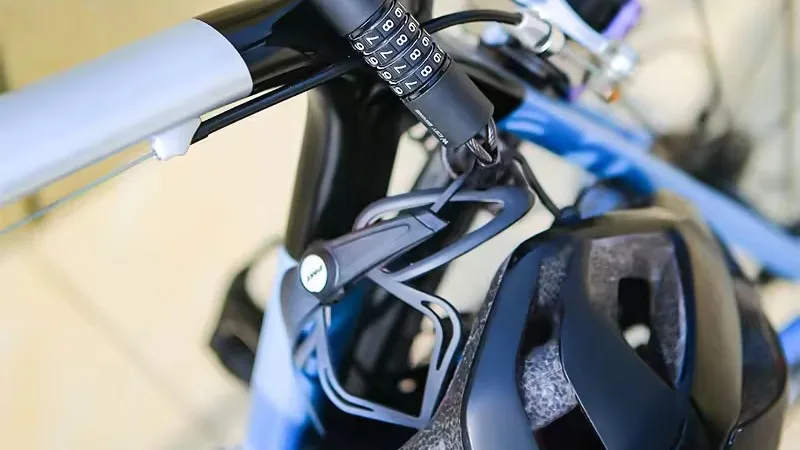 Zoyosports Motorcycle Helmet Locks Smart Bike Helmet Lock Key Bike Lock ...