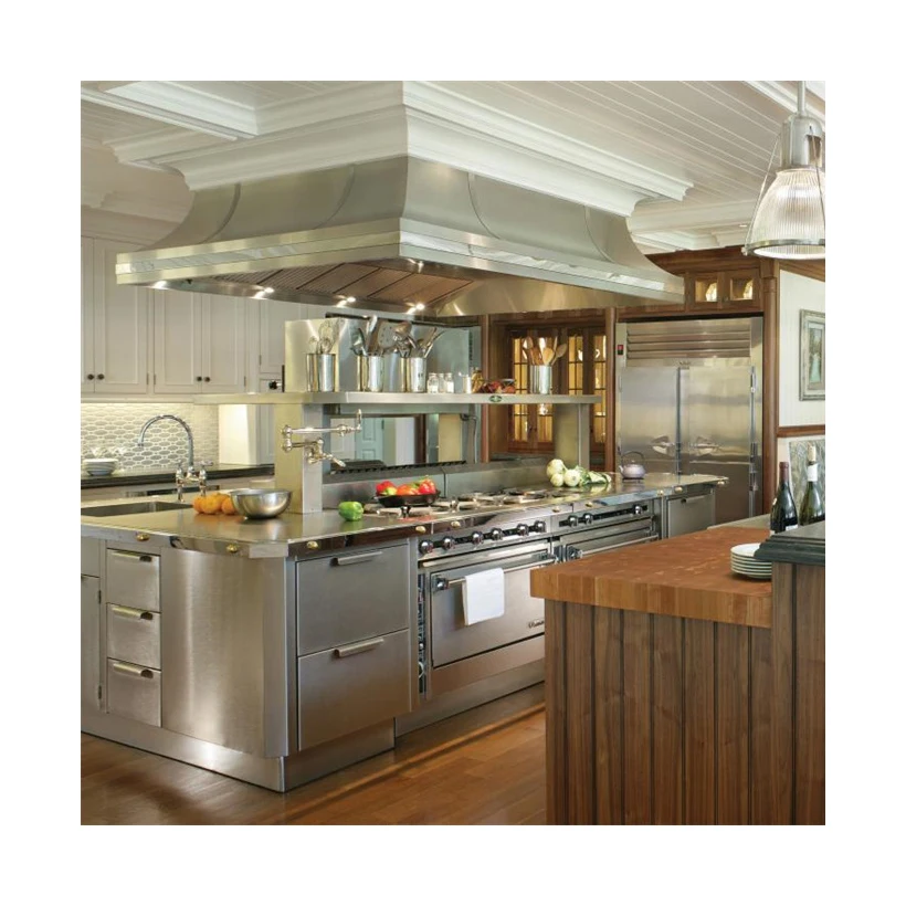 Stainless Steel Kitchen Cabinets - Modular & Durable