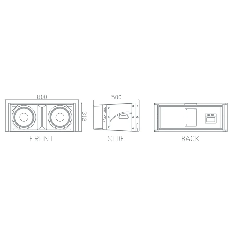 La210 Bidirectional Linear Array System Linear Array Speaker Large ... La210 Bidirectional Linear Array System Linear Array Speaker Large ...