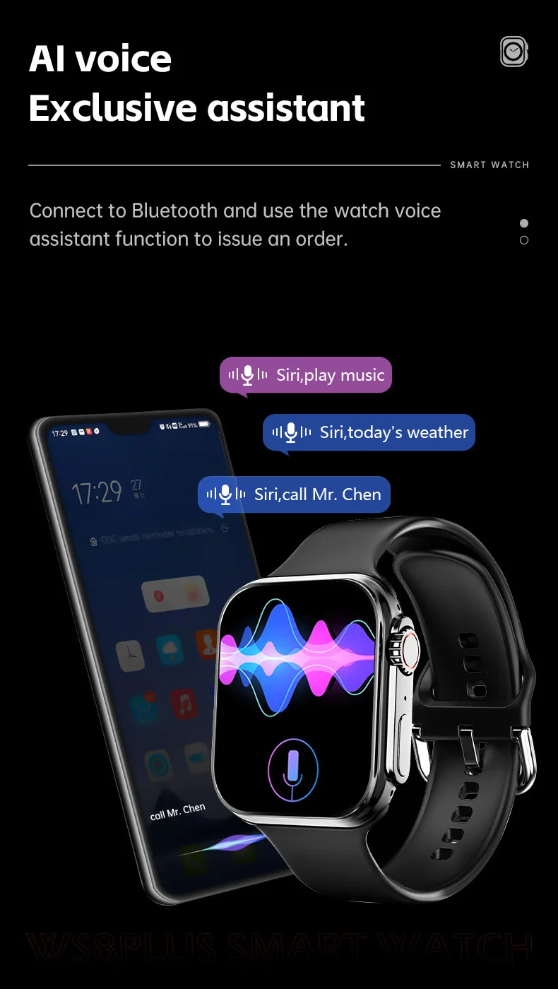 New Arrival Series 8 49mm Smartwatch Gs Ultra8 2.05 Inch Hd Screen ...