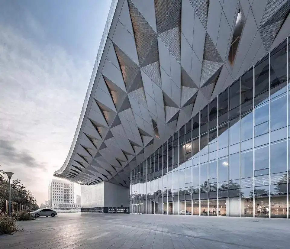 Aluminum Profile Storefront Facade - Stick Glazing Systems