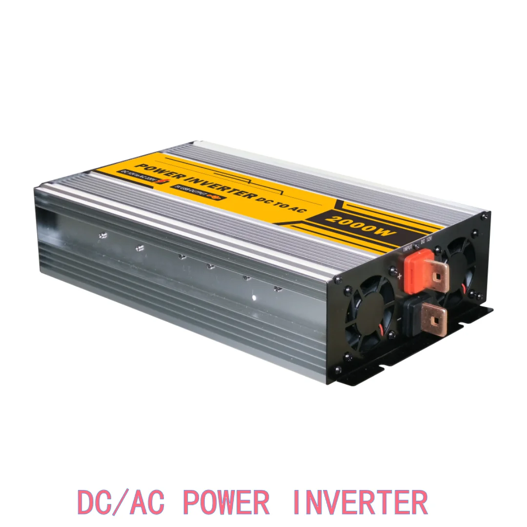 Ski-1000w Power Inverter With Battery Charger 12v 220v Dc To Ac ...
