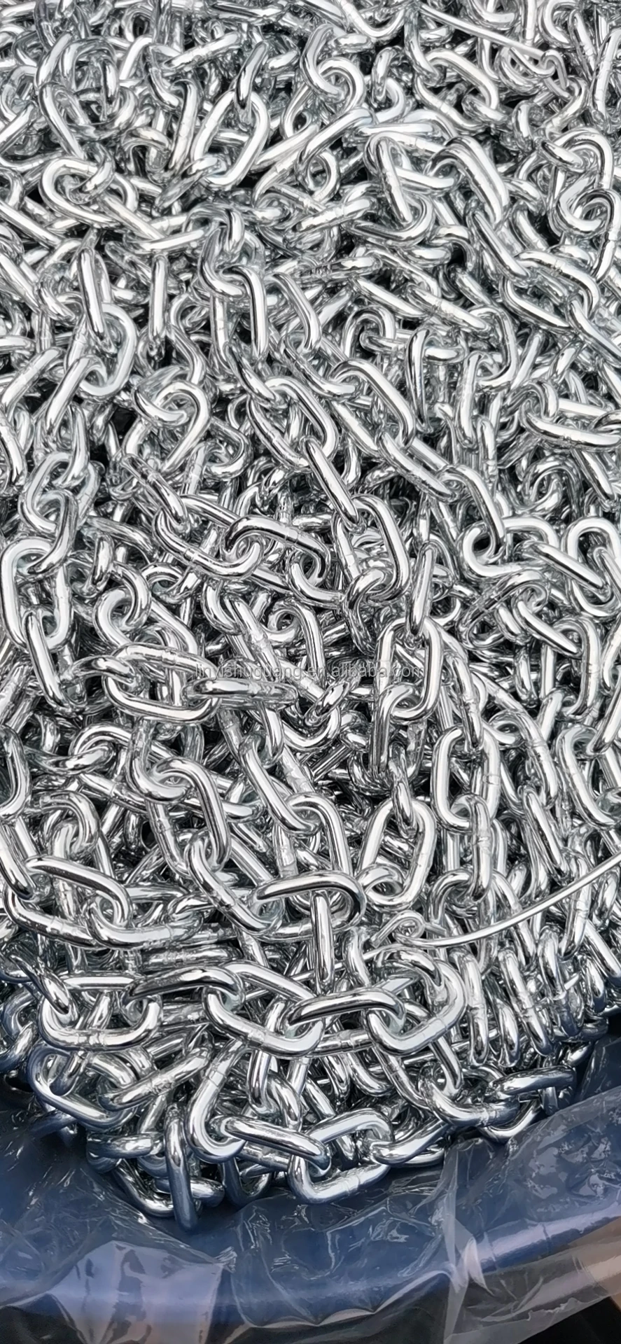 Galvanized Chain 3mm 4mm 5mm 6mm 8mm 10mm 12mm Smooth Welding Din5685a ...