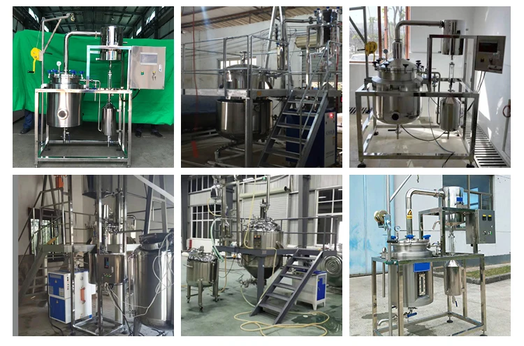 Ss304/316 Lemongrass Essential Oil Distiller/ Oil Extraction Machines ...