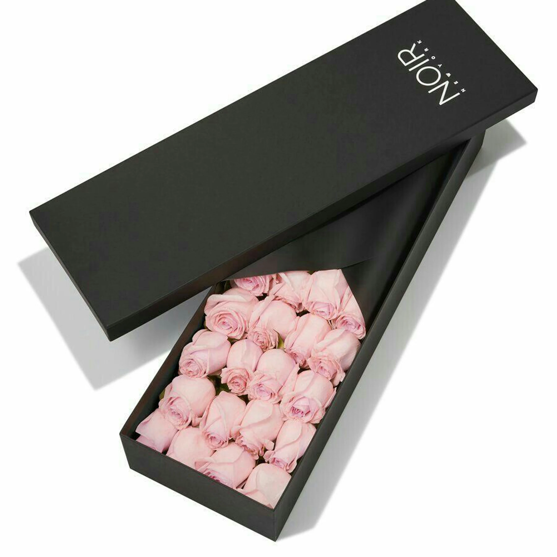 Factory Custom Cardboard Rectangular Rose Packing Paper Flower Box with ...