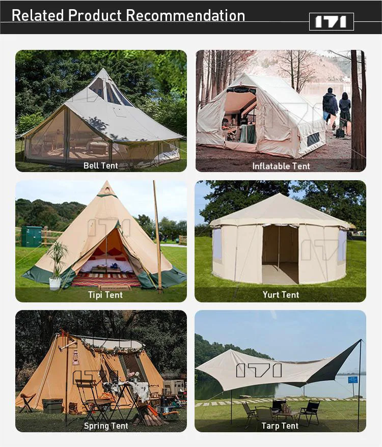 4 Season Luxury Hotel Emperor Bell Emperor Air Outdoor Inflatable House ...