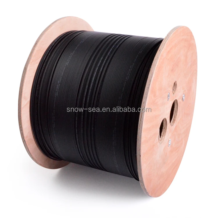 4 Core G657A1 Outdoor Self-Supporting FTTH Fiber Optic Cable