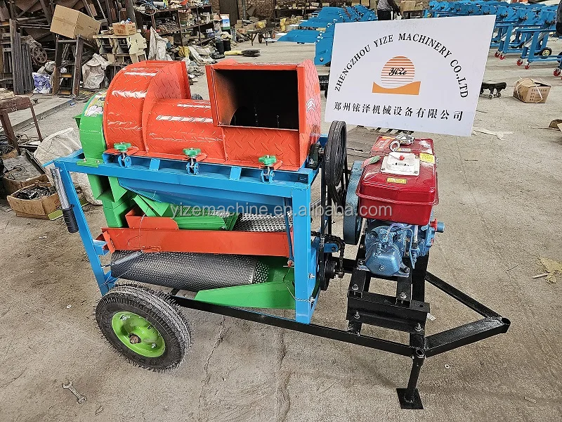 Millet Corn Soybean Sorghum Sheller Thresher Machine