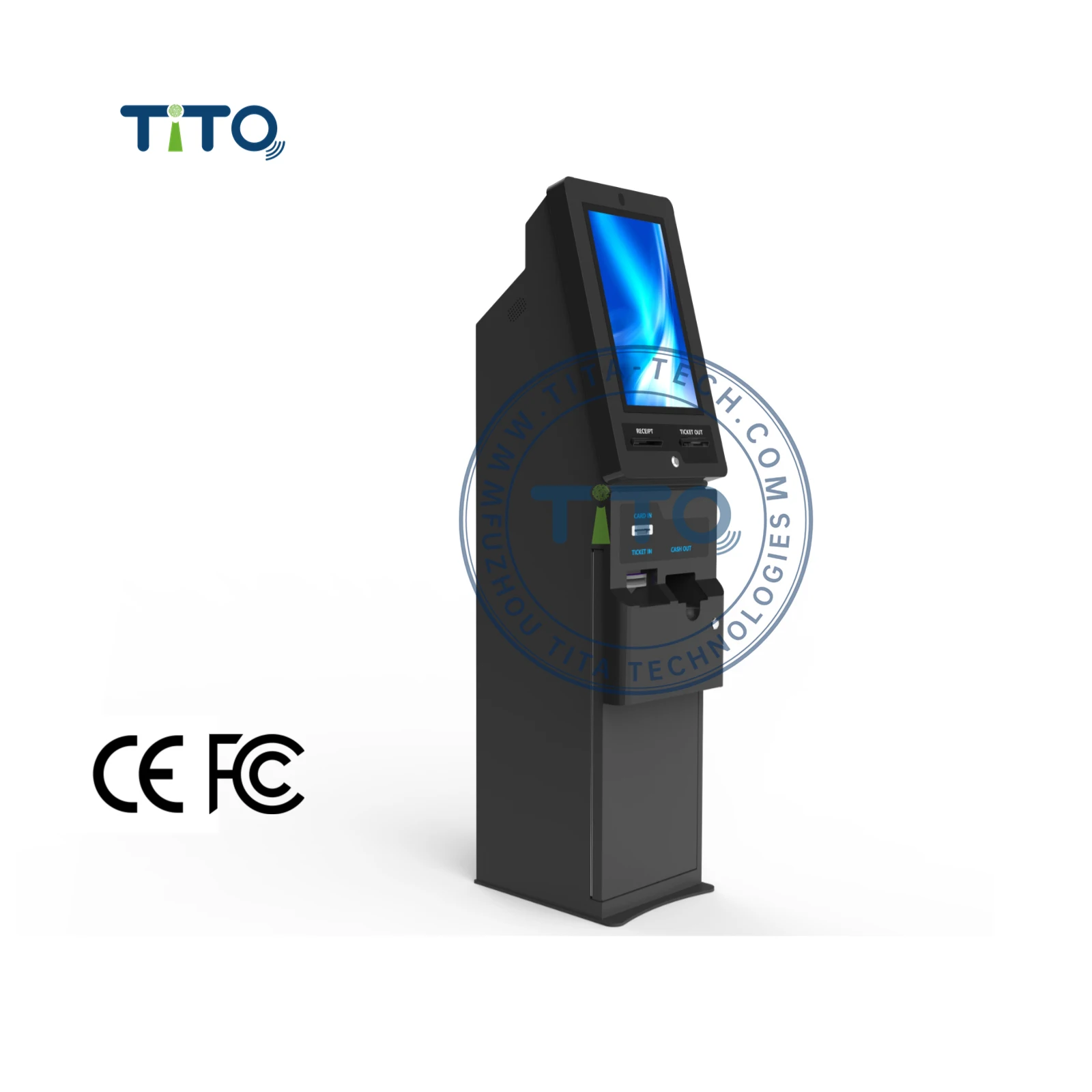 Future Logic GEN2 Universal TITO Ticket Printer Kiosk