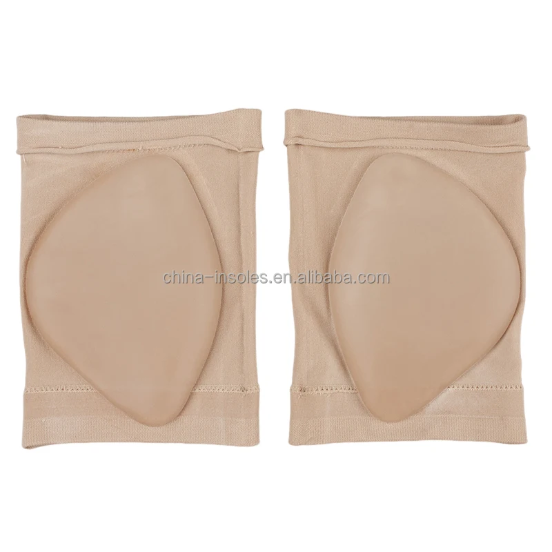 Custom Soft Elastic Fabric Inside Gel Flat Foot Arch Support Sock Arch ...