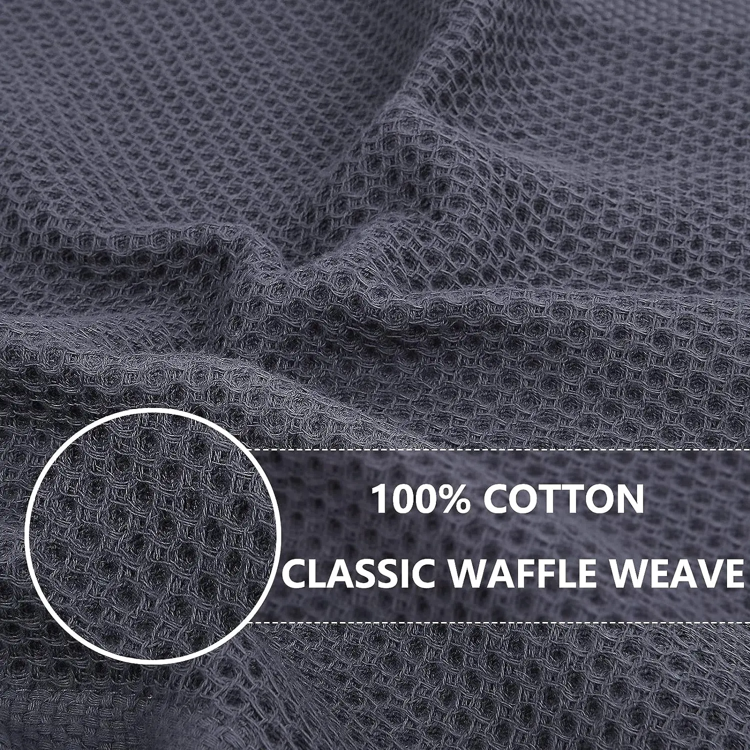 Custom Wholesale Blank White 100% Cotton Waffle Kitchen Tea Towels Custom Wholesale Blank White 100% Cotton Waffle Kitchen Tea Towels