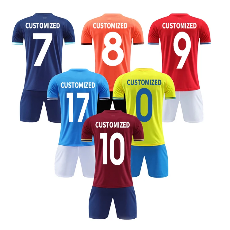 Custom Logo Sublimated Team Training Kits - Soccer Jerseys