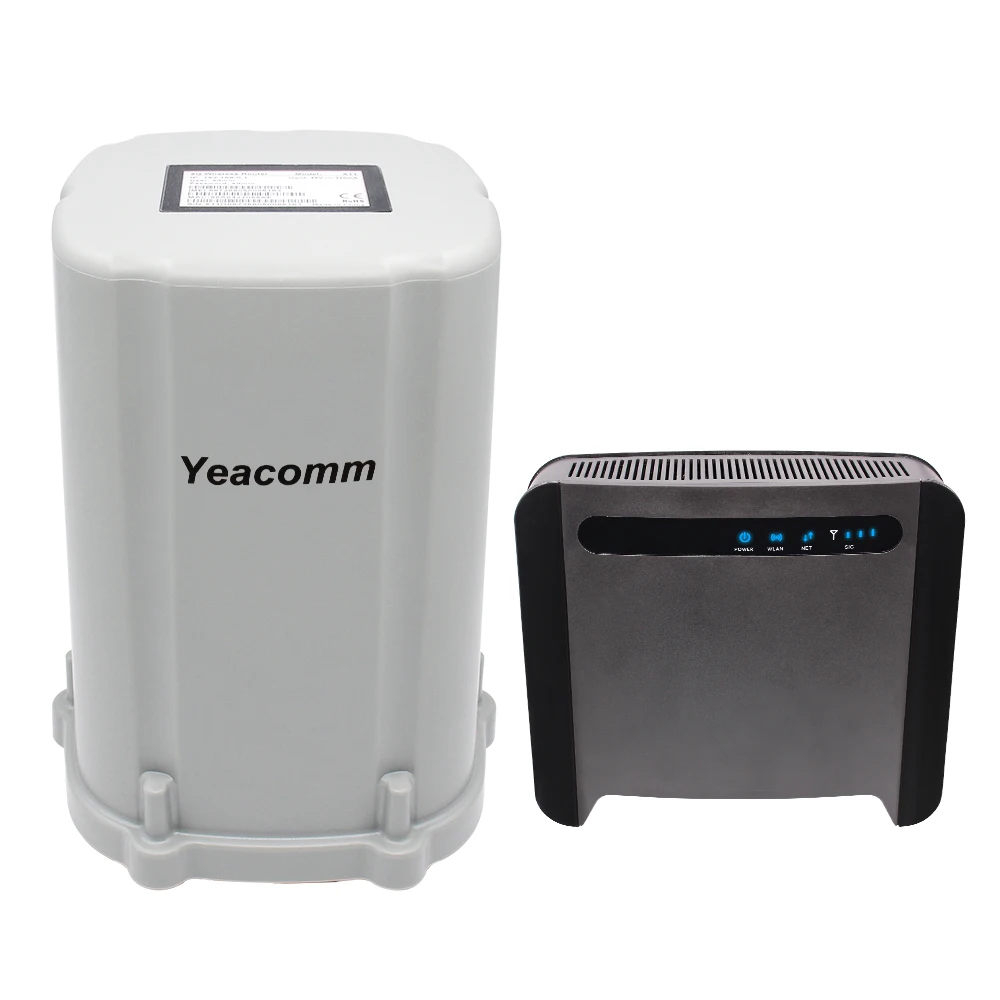 Yeacomm X11 5G NR Outdoor CPE 4g LTE WIFI POE Multi Bands Router VoNR ...
