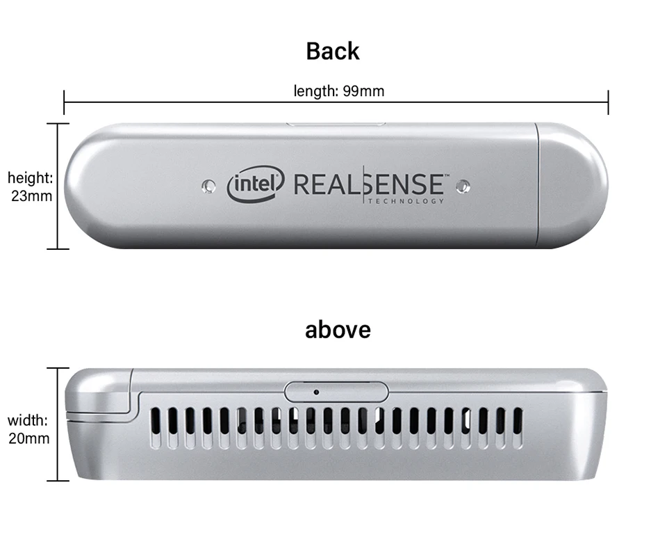 Intel RealSense Depth Camera D415 Awareness IMU Virtual/Augmented ...