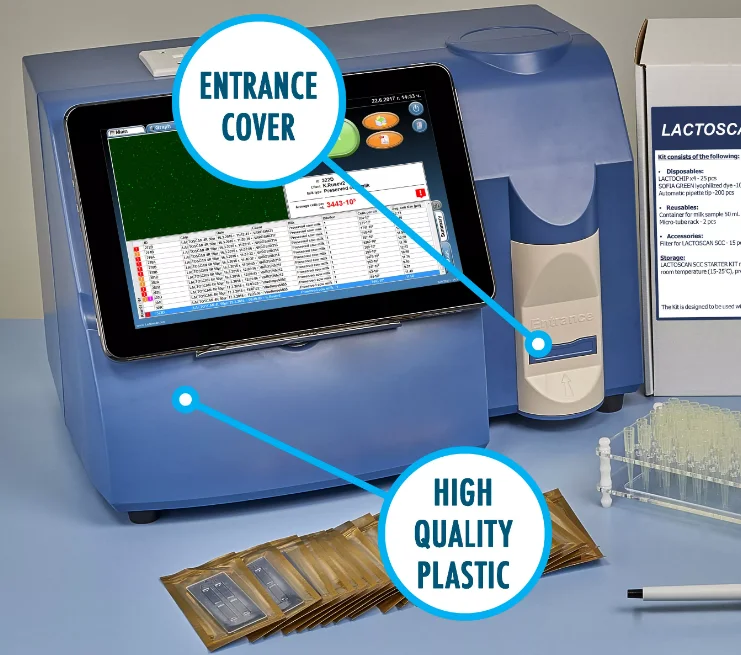 Best Selling Milk Testing Machine LACTOSCAN SCC Somatic Cell Counter