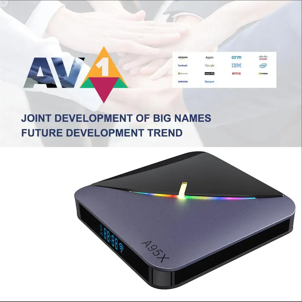 Full HD 4k Android 11 TV Box - A95X F3air II with Dual Wifi