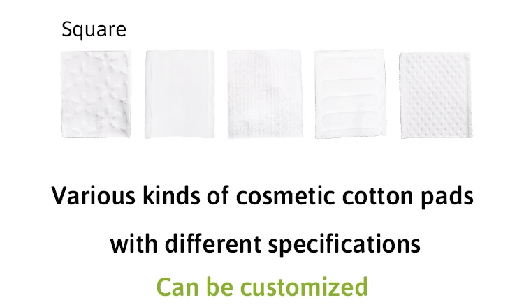 Wholesale Round Cosmetic Facial Organic Cotton Makeup Remover Line ...