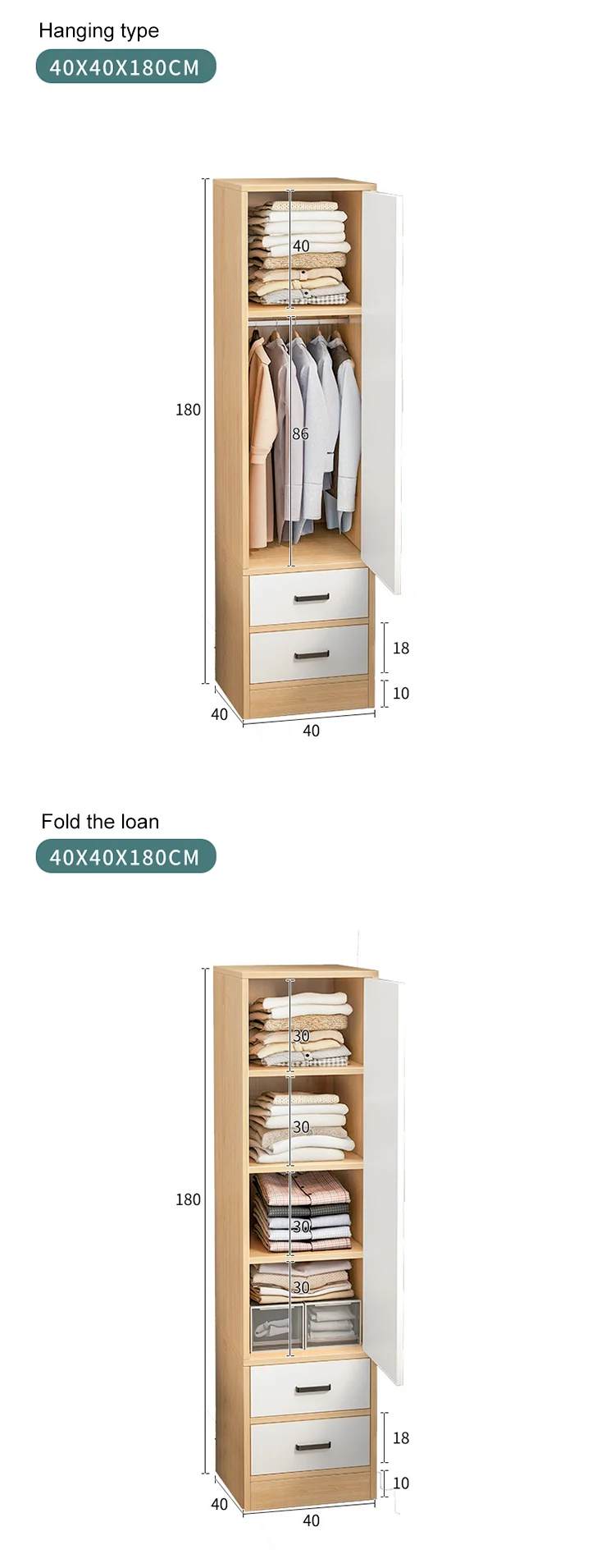 New Trend Bedroom Furniture Mini Single Customized Reasonable Movable ...