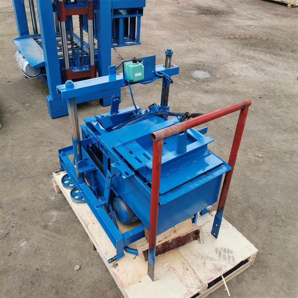 Km2-45 Stationary Concrete Block Brick Machine Produce 400-150-200mm ...