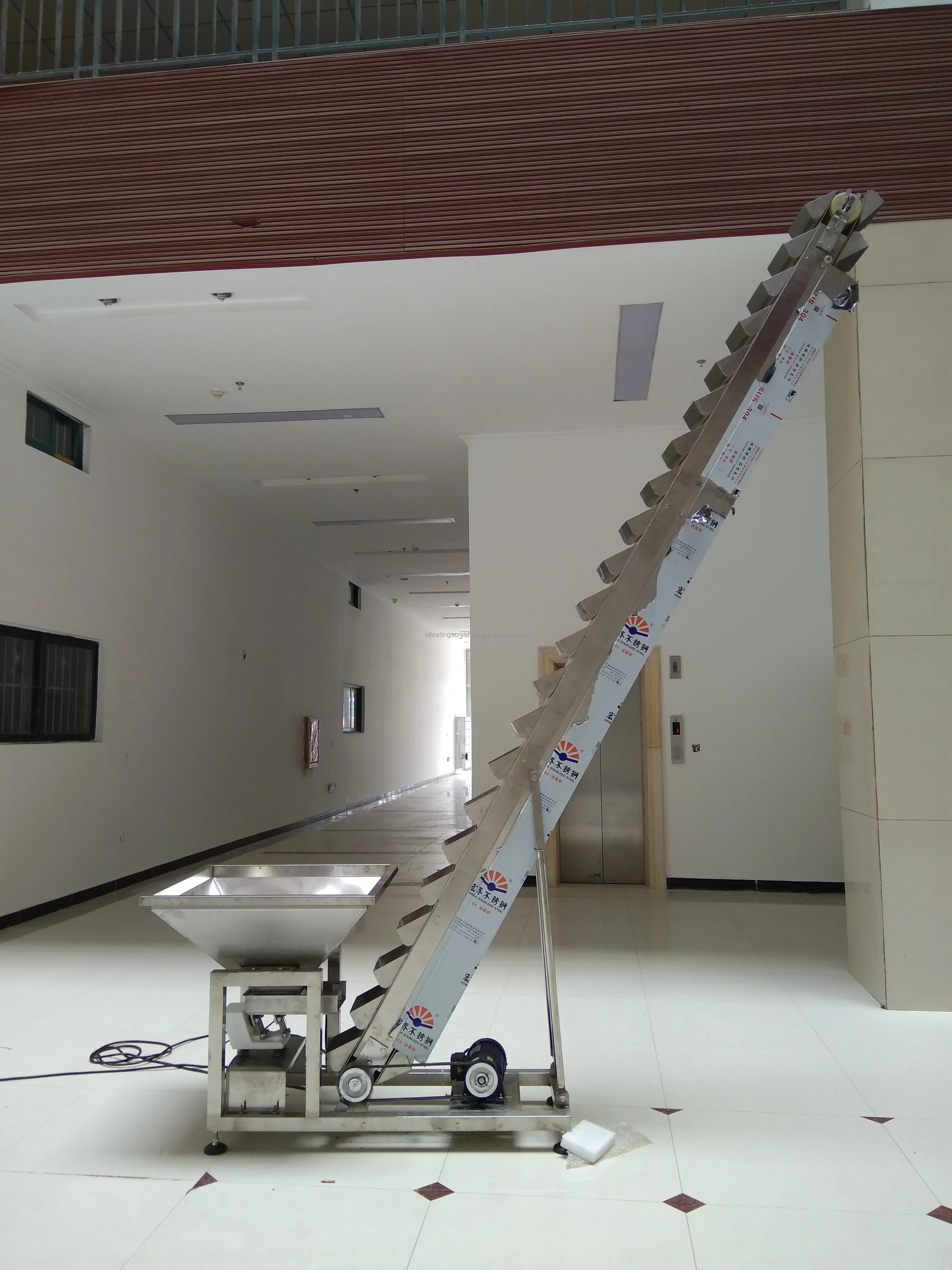 Plastic Buckets For Feeder Bucket Elevators Inclined Bucket Belt ...